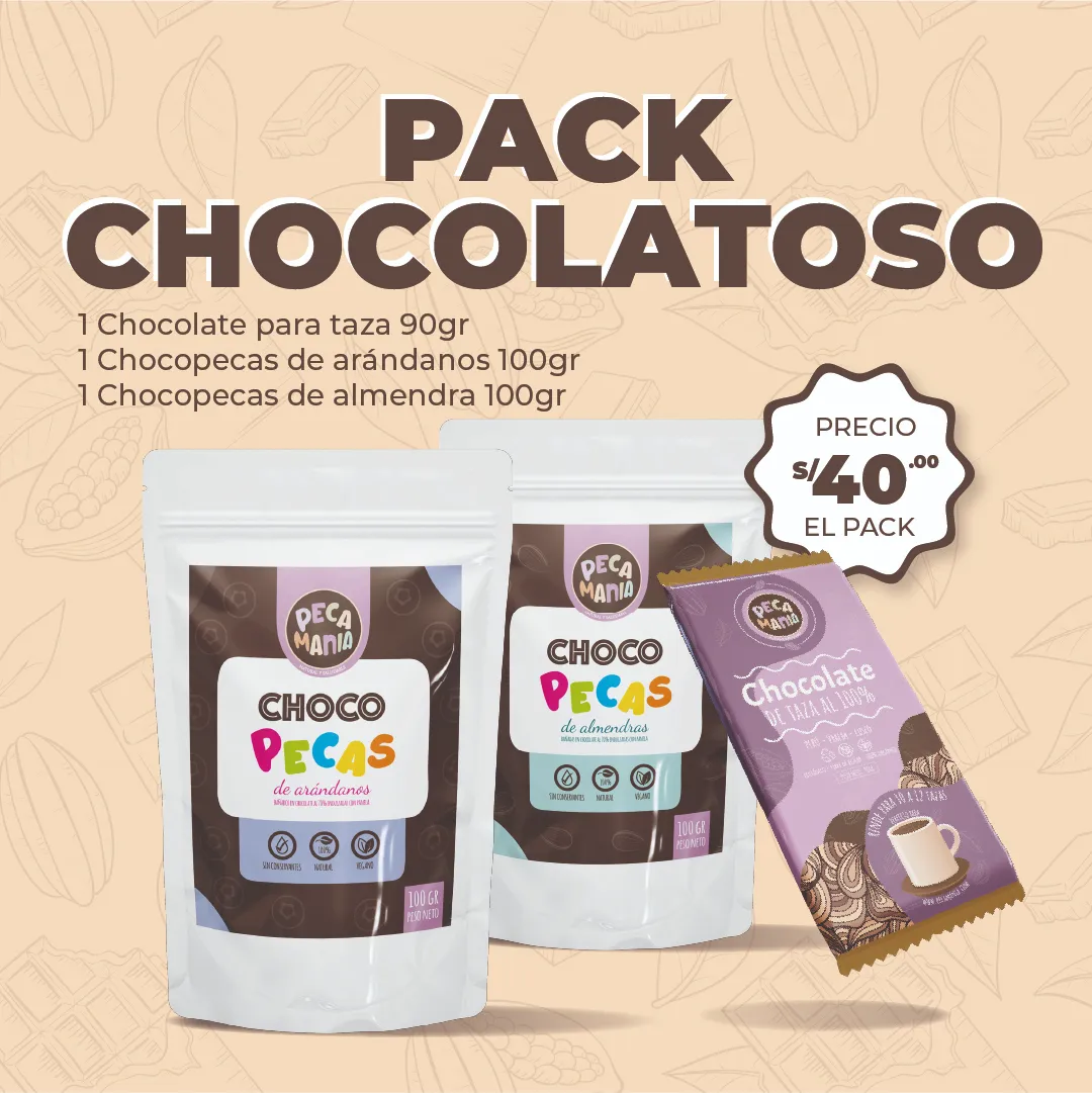 Pack Chocolatoso - Mantequillas de maní